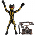 Lurchi-Figur im Museum der Dinge | Collection Heroes